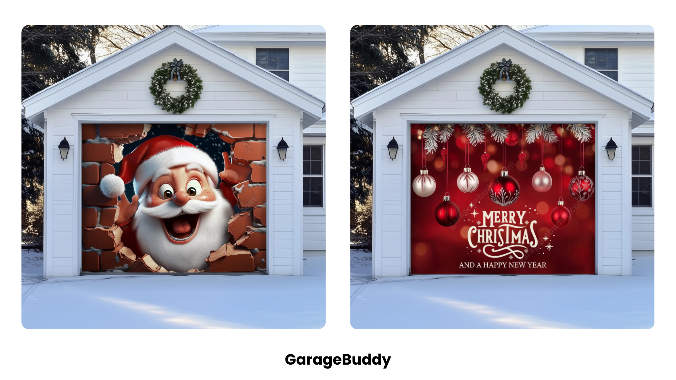 Garage Covers vs. Traditional Holiday Décor: Which Option Looks Better ...