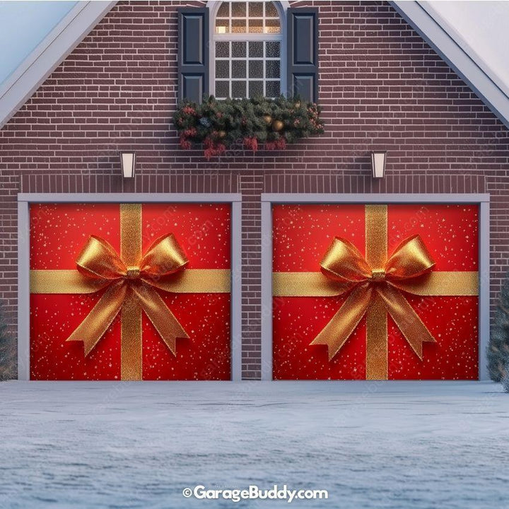 Christmas & Holiday Garage Door Covers – GarageBuddy