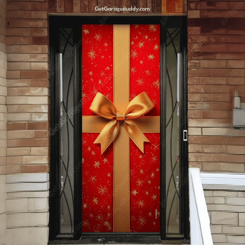 GarageBuddy Christmas Front Door Covers